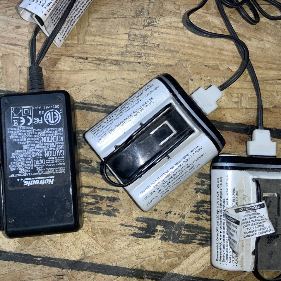 HOTRONIC BOOT HEATER S4 POWER PLUS TWO BATTERIES AND CHARGER | eBay