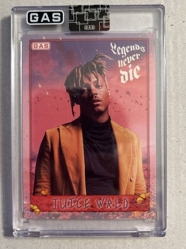Juice WRLD x GAS Limited Edition Official Rookie Card Sold Out W/ Box ...