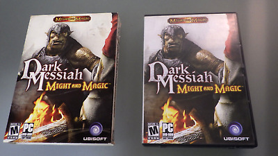 Vtg 2006 Video PC Game Might & Magic DARK MESSIAH Complete in Big Box ...