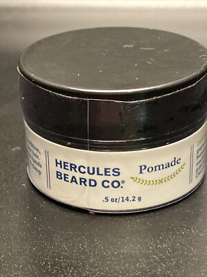 Hercules Beard Co. Hair Pomade with Shea Butter Travel Size (0.5 oz ...
