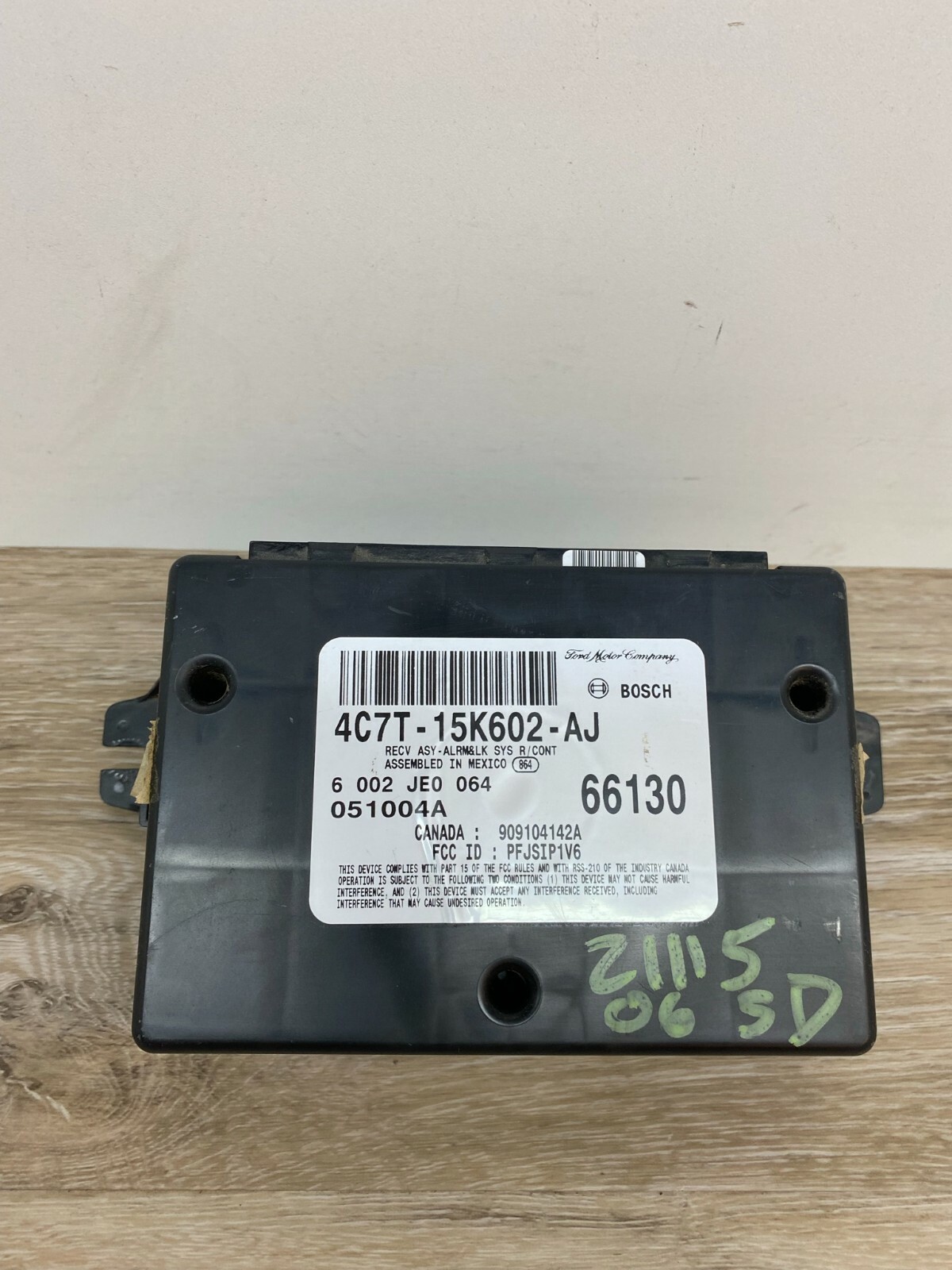 2002-2007 Ford F250 F350 Multifunction Anti Theft Keyless Entry Module ...