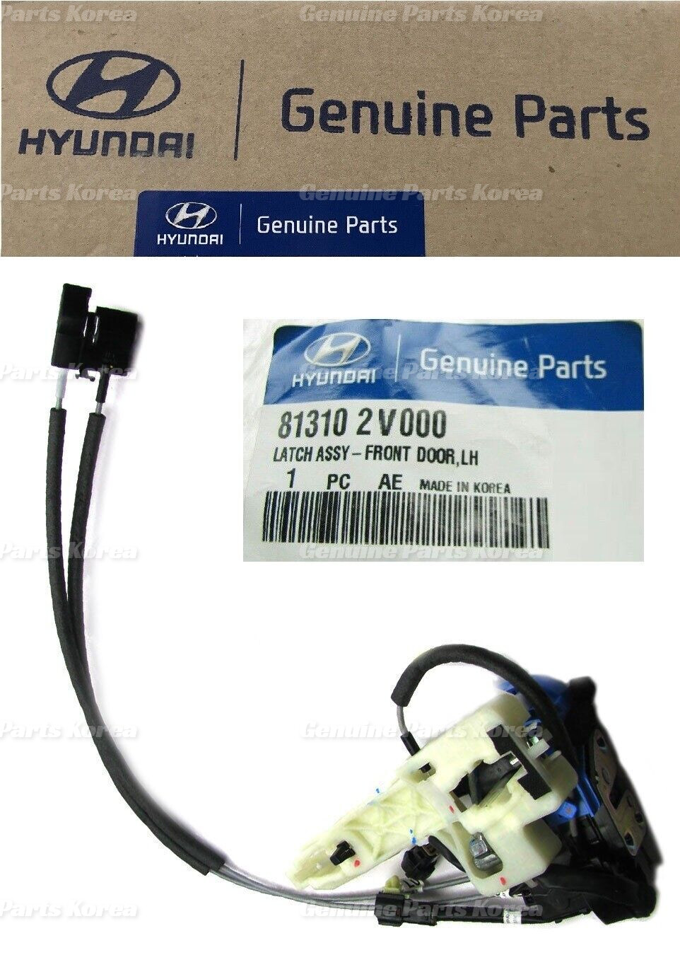 ⭐Genuine⭐ Front Door Lock Actuator LH 813102V000 for Hyundai Veloster ...