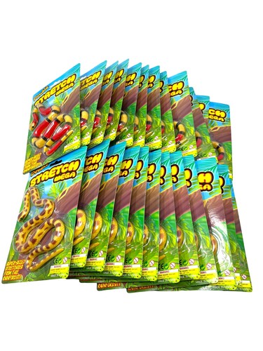 Toys Full Case (24) Mega Stretch Snake Toy| Stretches to 5 Feet | 2 ...
