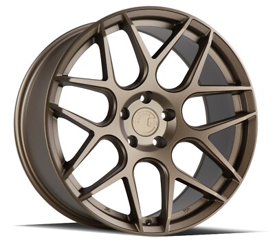 Aodhan AFF2 19x8.5 +35 5x120 Matte Bronze BMW E90 E92 F30 F10 335i 535i ...