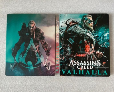 Assassin's Creed Valhalla Custom Made G2 Steelbook Case PS5/PS4/Xbox ...
