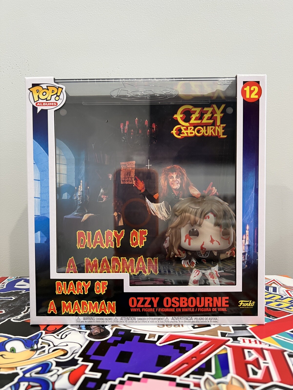 Ozzy Osbourne #12 Diary of a Madman Funko Pop! Rocks Albums | eBay