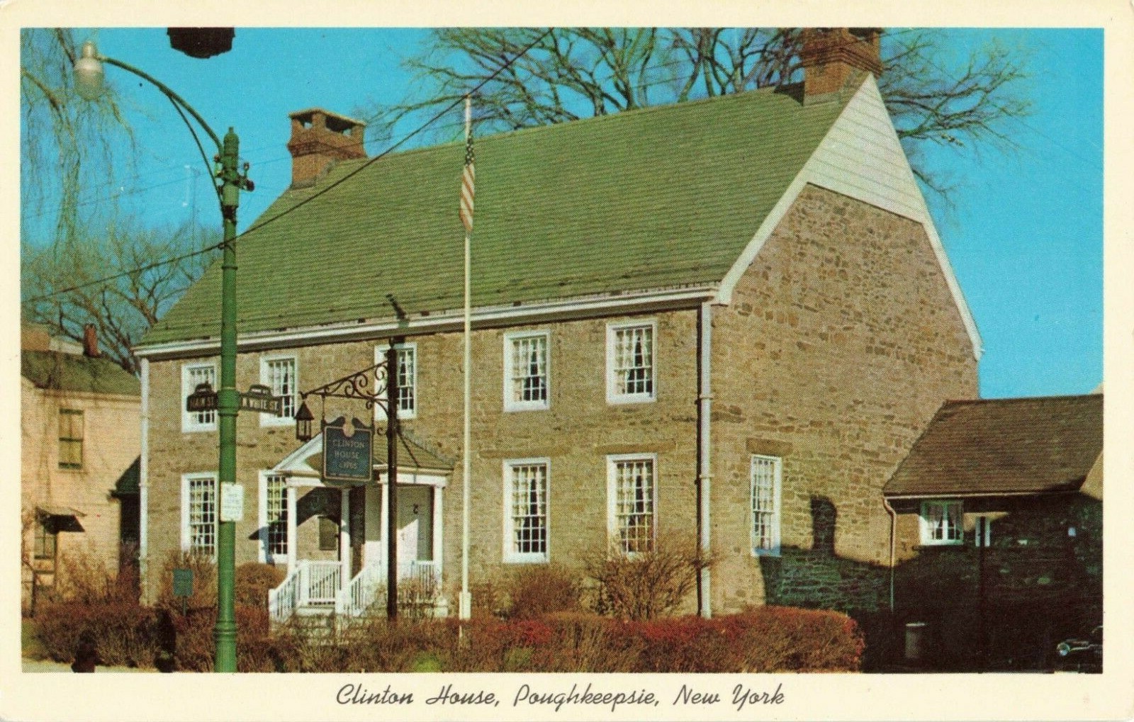Postcard Clinton House Poughkeepsie New York | eBay