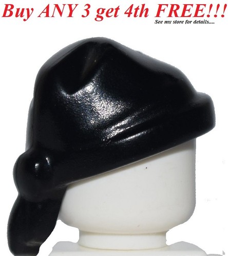 ☀️NEW Lego City Boy/Girl Minifig Hat Pirate Black Rag Bandana Head Wrap ...