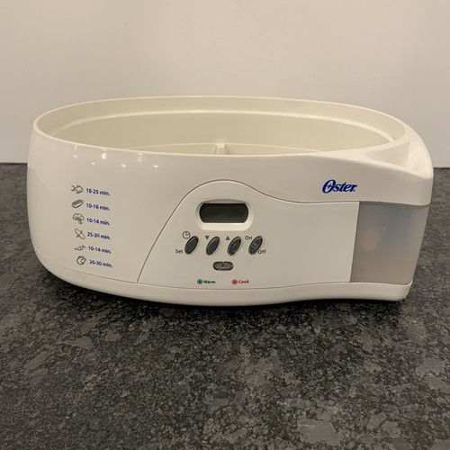 Oster White Steamer Base Only Replacement Part 5711 5712 5713 5715 5716 ...