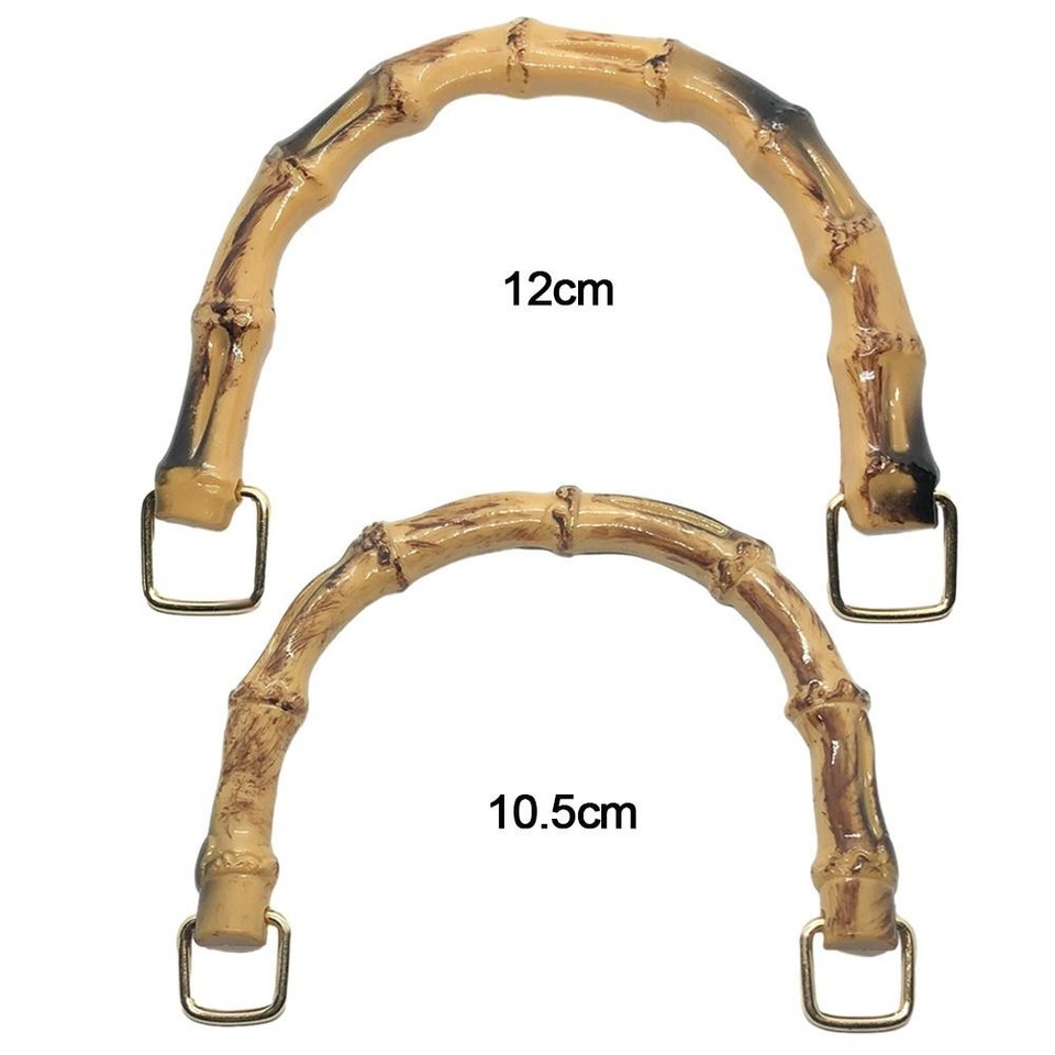 Bamboo Bag Handles Shoulder Bag Strap Handbag Band Handle Bamboo Purse ...