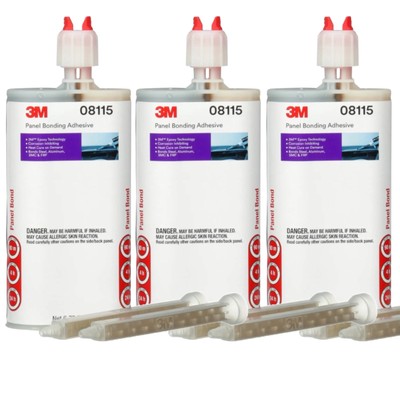 3M 08115 3-PACK 2-Part Panel Bonding 200ml 8115 Adhesive QTY 3💥NOVEMBER ...