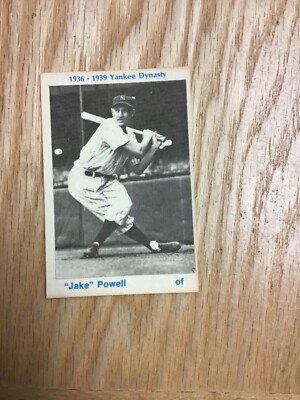 1975 TCMA Jake Powell New York Yankees Card | eBay