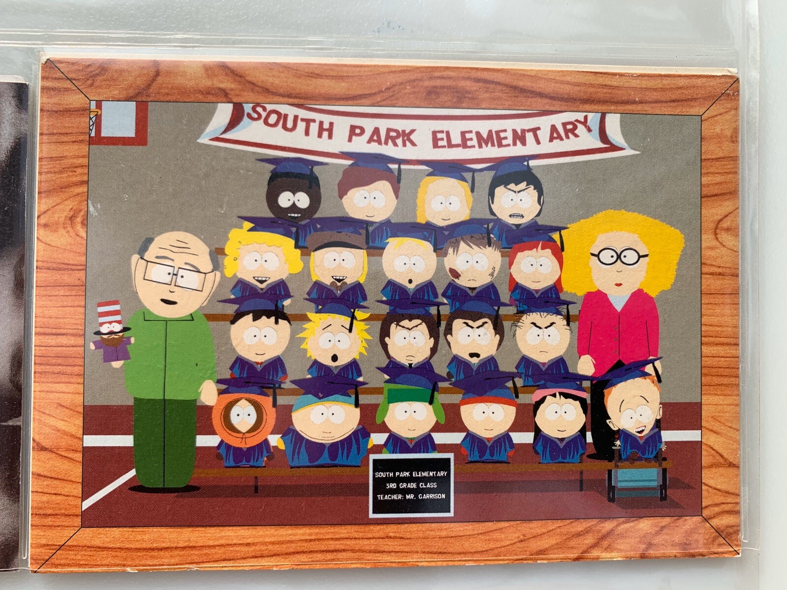 South Park postcard - South Park Elementary, 3rd Grade Class - 2000 | eBay