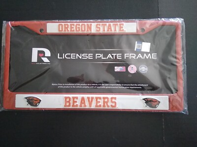 Oregon State Beavers License Plate Metal Frame 🆕 | eBay