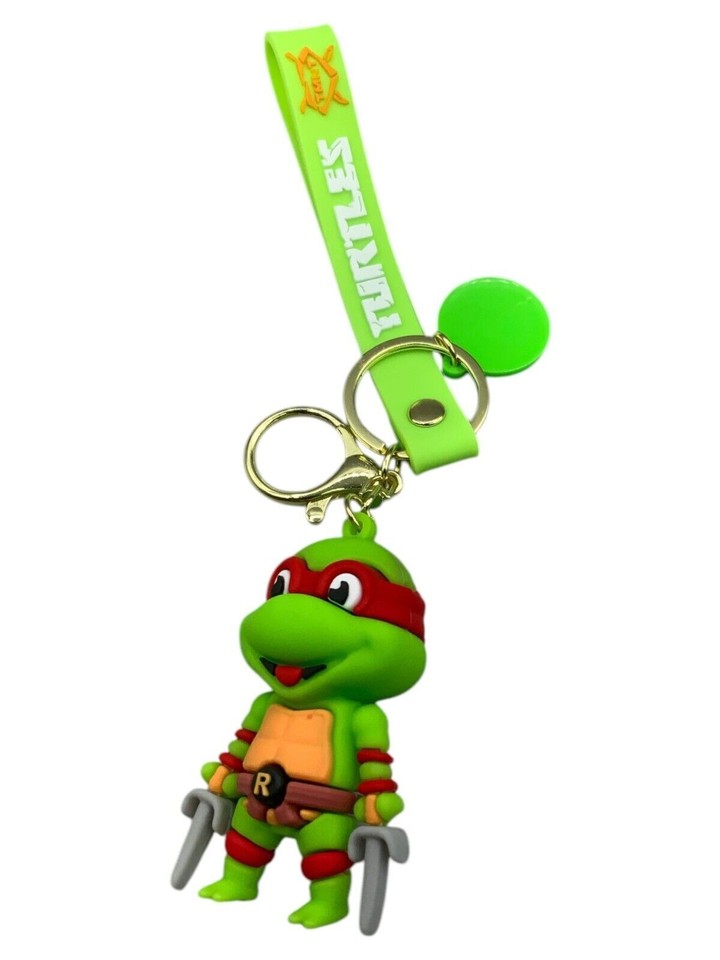 Teenage Mutant Ninja Turtles Keychains Set Of 3 backpack hangers | eBay