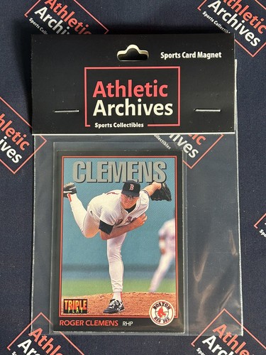 Roger Clemens Sports Card Magnet Boston Red Sox | eBay