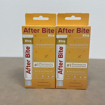 After Bite Xtra Soothing Gel Bite Treatment 0.7 Oz By After Bite ( 2 Pack) | eBay