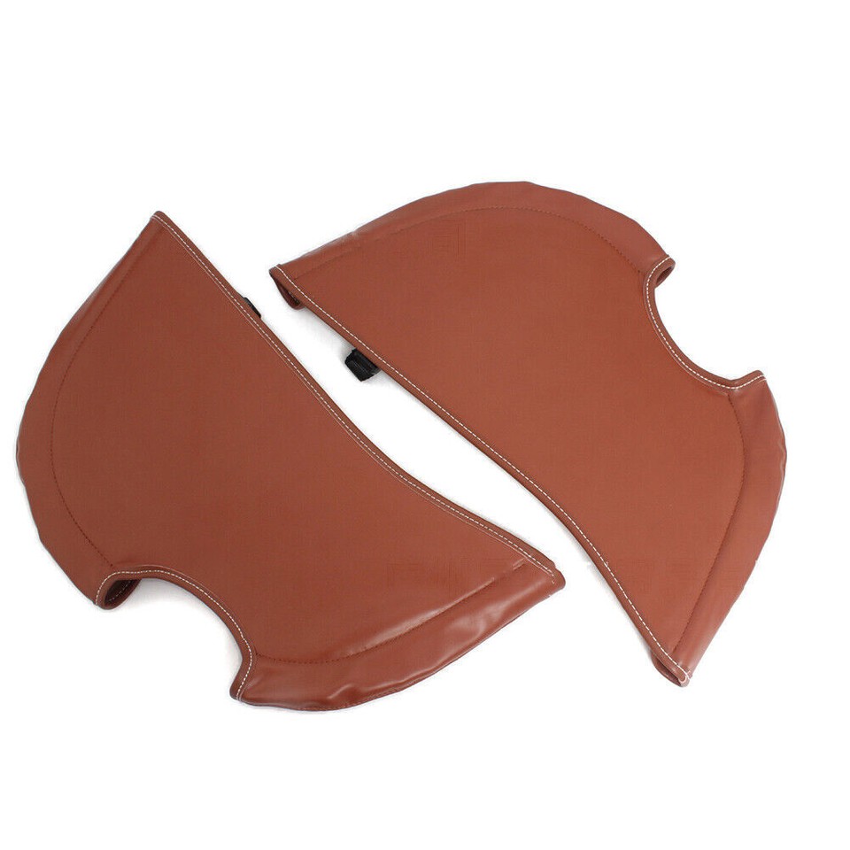 For Indian Chief Chieftain Roadmaster Brown Lower Chap Leg Warmer Wind ...