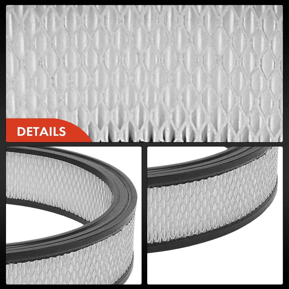 2Pcs Engine Air Filter for Dodge W100 Pickup 70-74 Chrysler 300 68-71 ...