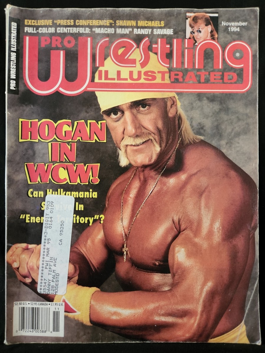 Hulk Hogan 1994 Pro Wrestling Illustrated Magazine November 1994 Hulk