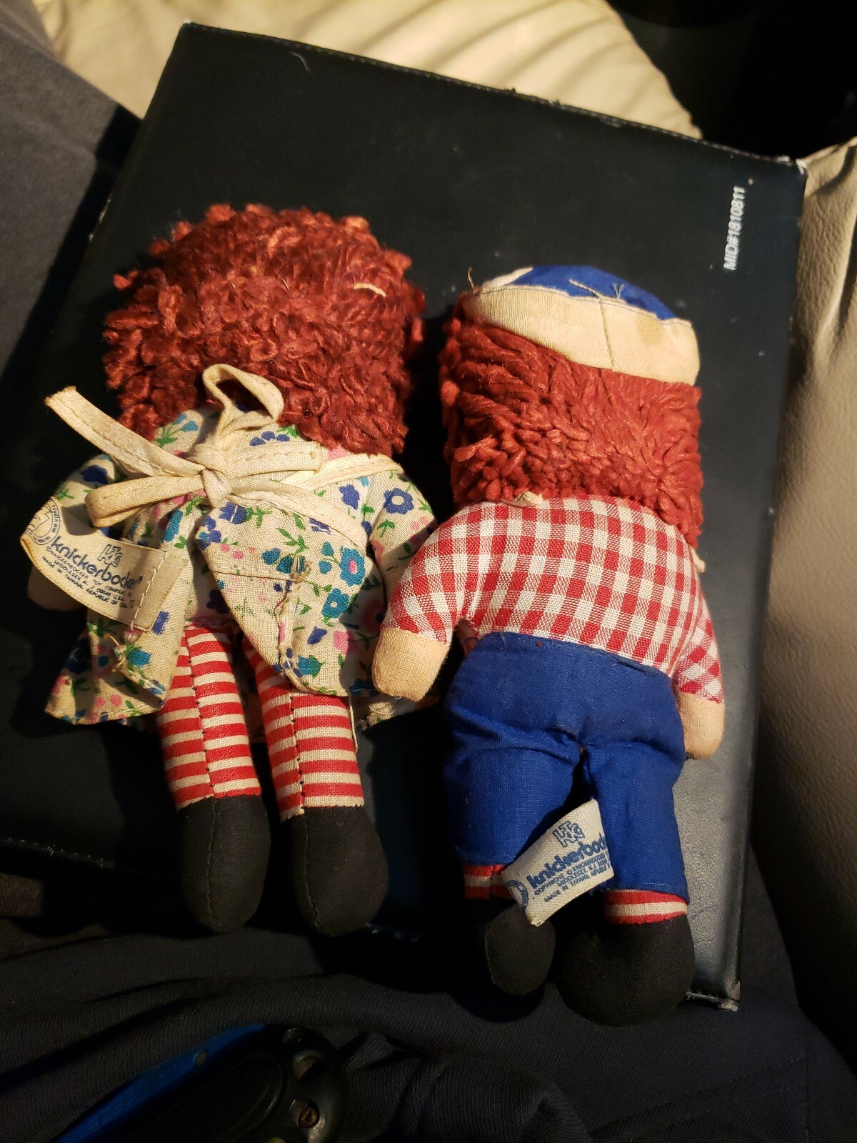 Vintage Original Raggedy Ann & Raggedy Andy 7" Dolls Knickerbocker | eBay