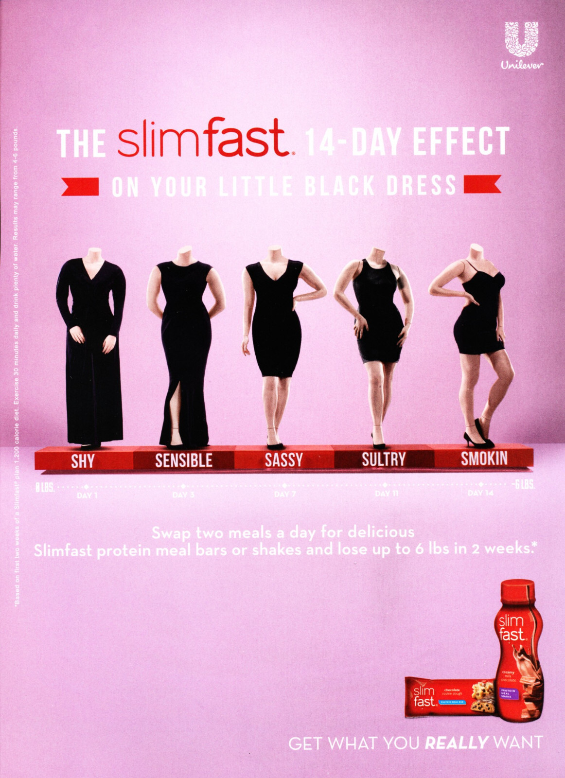 SLIM-FAST AD #02 MAGAZINE promo AD 2008 ORIGINAL 1 PAGE PRINT AD | eBay