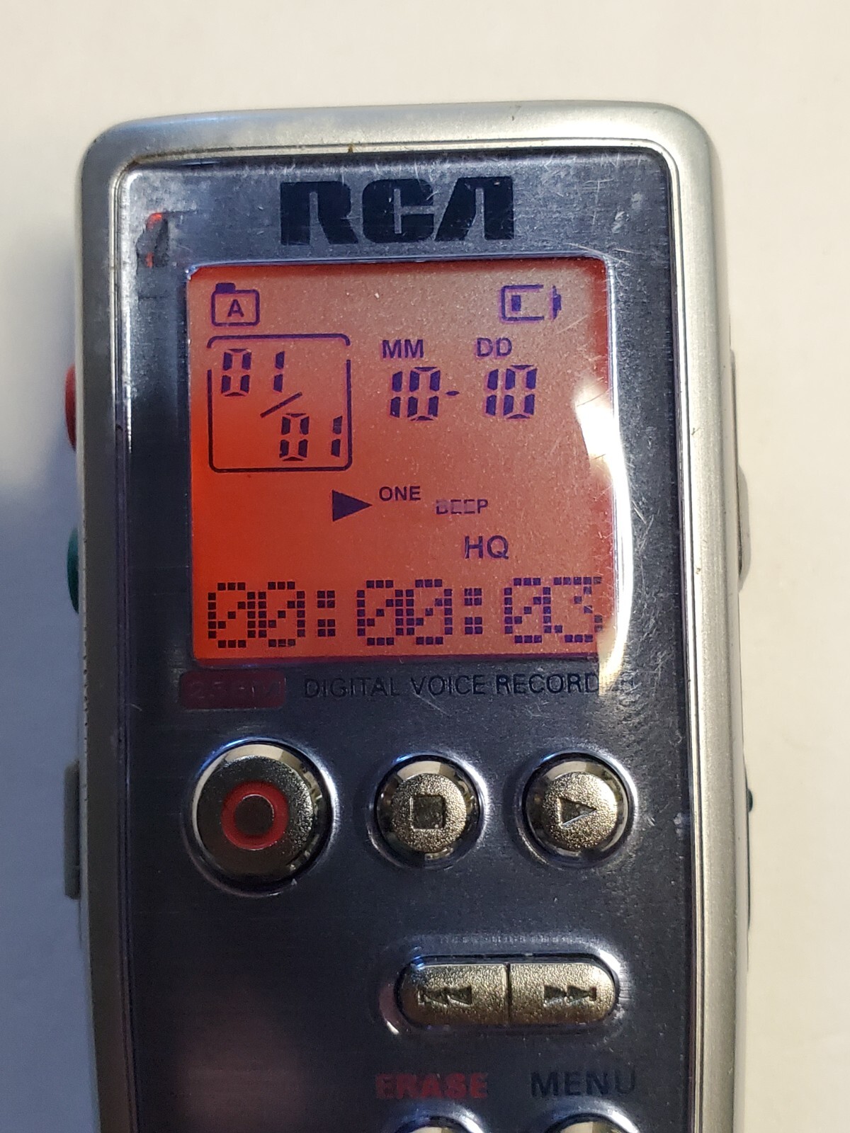 RCA 256M RP5036A Digital Voice Memo Recorder - Working Great | eBay