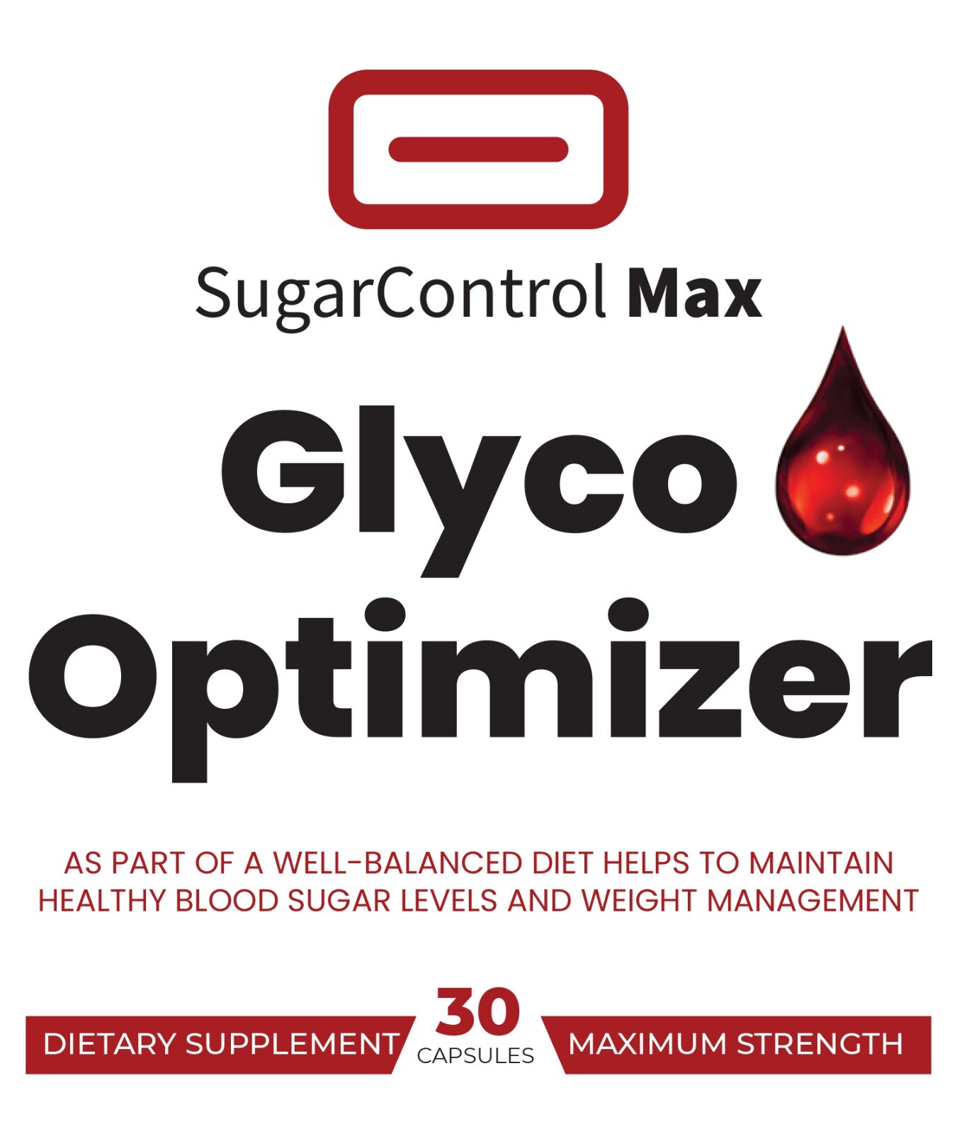Super Control Max Glyco Optimizer Blood Health Supplement | eBay