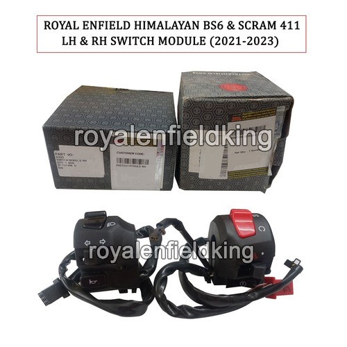 Genuine Royal Enfield Himalayan BS6 & Scram 411 LH & RH Switch Module ...