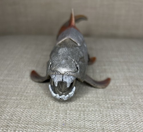 Schleich Fish Figure, Prehistoric Armored Plated Placoderm, D-73527 8.5 ...