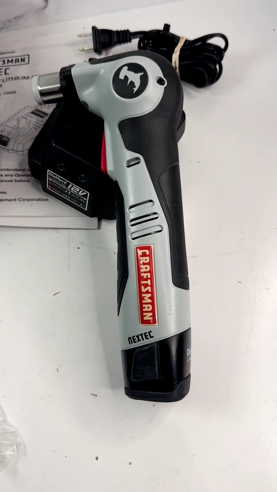 Craftsman NEXTEC Hammerhead Auto Hammer |+Charger | A++ Battery | SEE ...