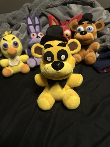 Funko Five Nights at Freddy's Golden Freddy Fazbear 8" Plush Toy 2016 ...