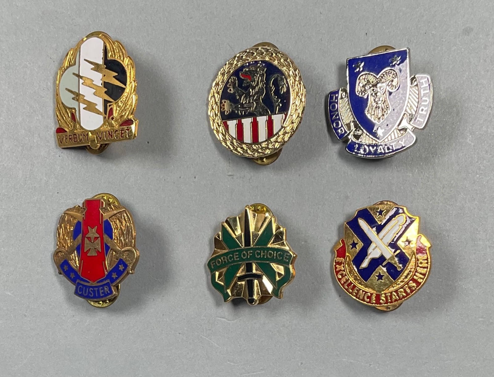 US Army DUI DI Unit Crest Lot of 6 # 2 | eBay