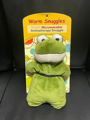 DreamTime Aromatherapy Spa Comforts Microwavable Warm Snuggles Frog NIP ...