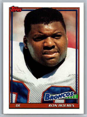 Ron Holmes 1991 Topps #553 Denver Broncos | eBay