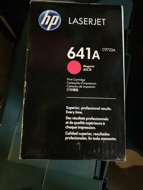 HP C9723A 641A Magenta LaserJet Toner Cartridge for sale online | eBay
