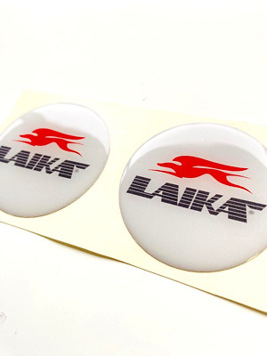 LAIKA motorhome sticker, LAIKA caravan sticker, 56mm, 3D gel x2 | eBay UK