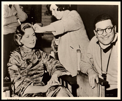 Hollywood Beauty Ingrid Bergman + Dir. Mark Robson Portrait 1940s Orig ...