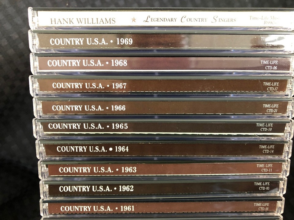 TIME-LIFE: Country USA HUGE 19 CD Lot! 1950-1969! EXCELLENT! FREE ...