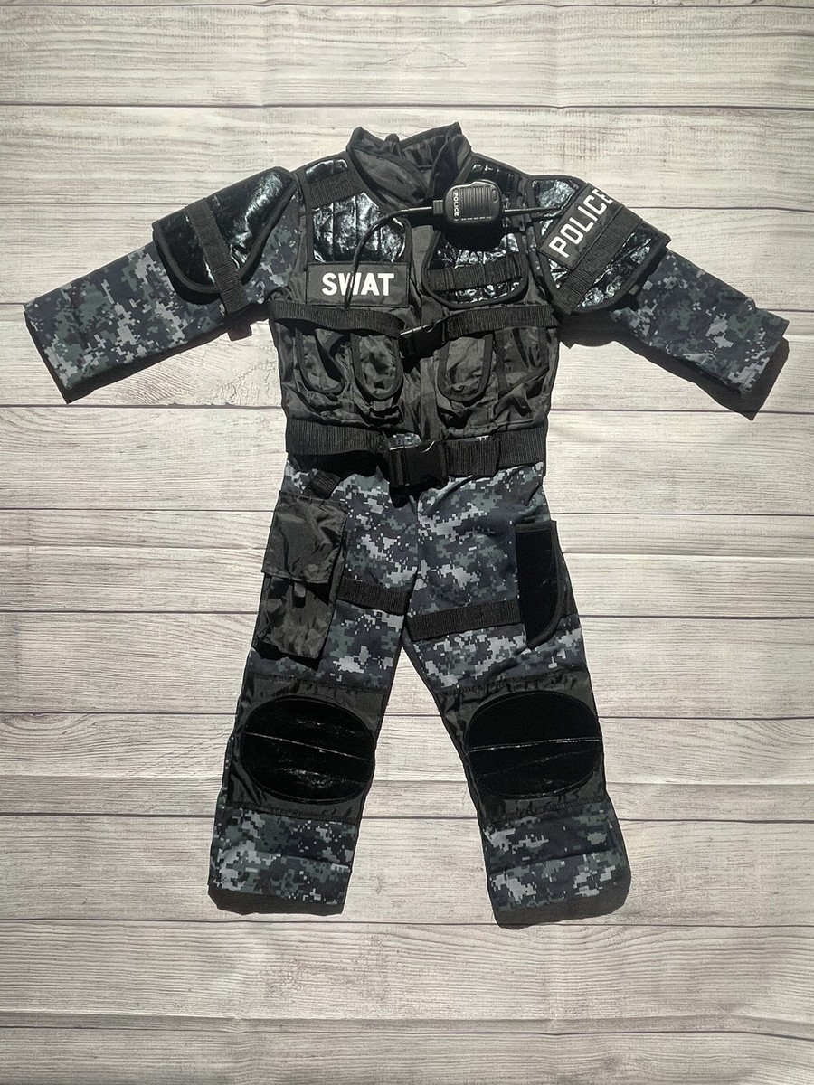 Swat Team Costume For Kids Cheap Kids Boys SWAT Team Halloween Costume