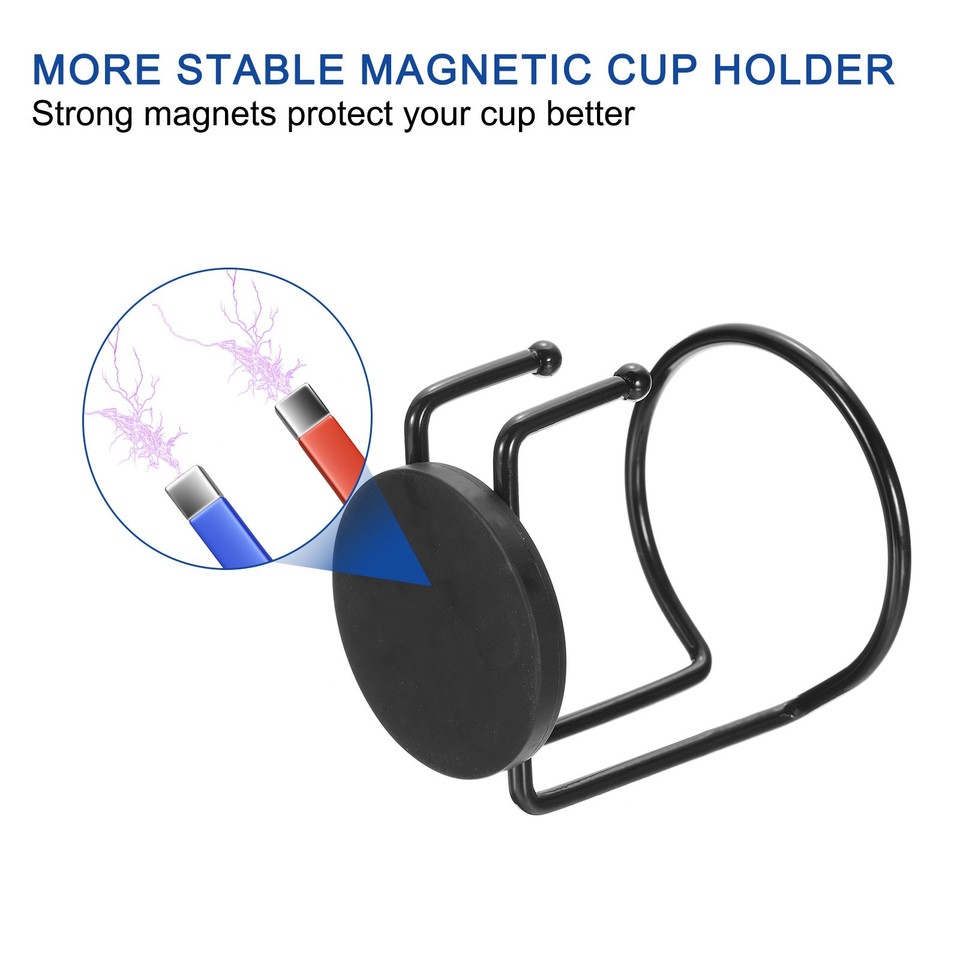 2pcs Magnetic Cup Holder Magnet Drink Holder, Vertical Surface Mounting ...