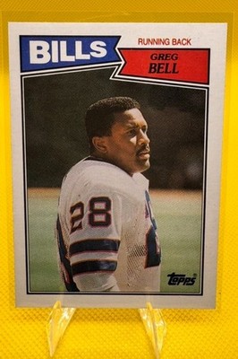 1987 Topps #364 Greg Bell Buffalo Bills | eBay