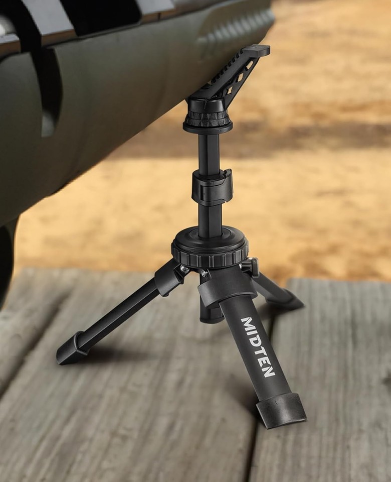 Portable Shooting Rest Tripod Rifle Stand for Range - Lightweight Bench ...