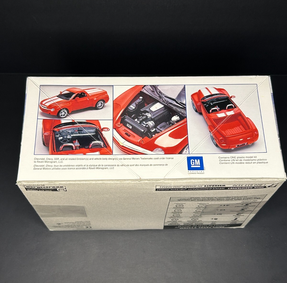 CHEVY SSR 1:25 KIT LEVEL 2 BY REVELL **PLEASE READ DESCRIPTION!!!** | eBay