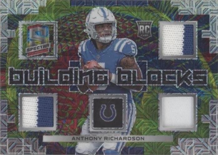 2023 Panini Spectra - Building Blocks Anthony Richardson #BBL-ARI Meta ...