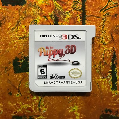 My Pet Puppy 3D Nintendo 3DS Authentic Tested | eBay
