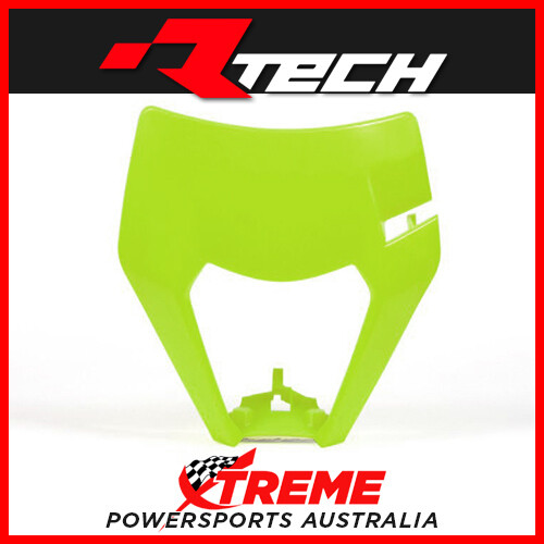 KTM 300 EXC 17-18 Neon Yellow Front Headlight Mask Fairing R ...