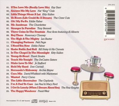 VARIOUS ARTISTS HIT PARADE 1954 NEW CD 827139291525| eBay