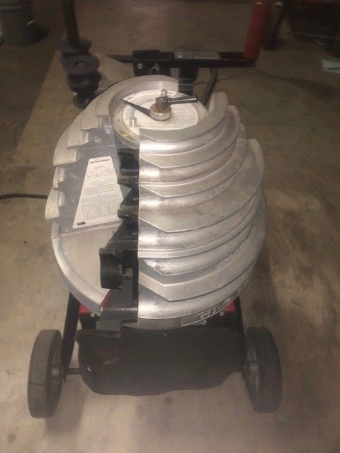 GB ENERPAC CYCLONE B-2000 CONDUIT BENDER GREENLEE 555 854 855 PVC ...