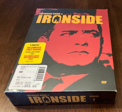 IRONSIDE Season 1 DVD Set Shout Factory Raymond Burr OOP 1960s - NEW ...